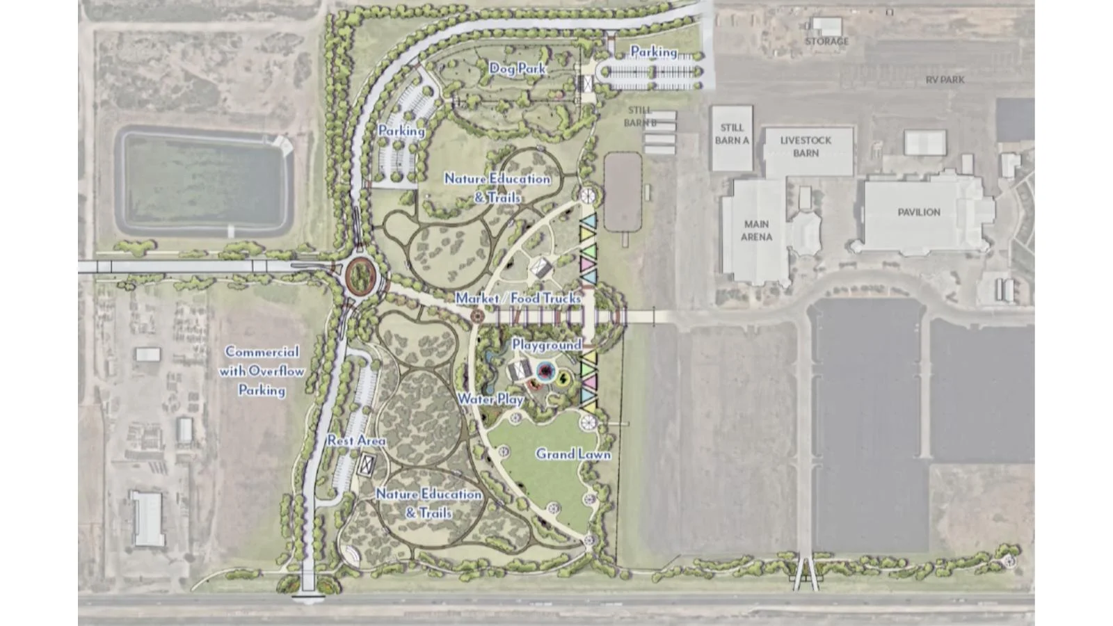 Commissioners receives update on $42M Horseshoe Trails Park Master Plan ...