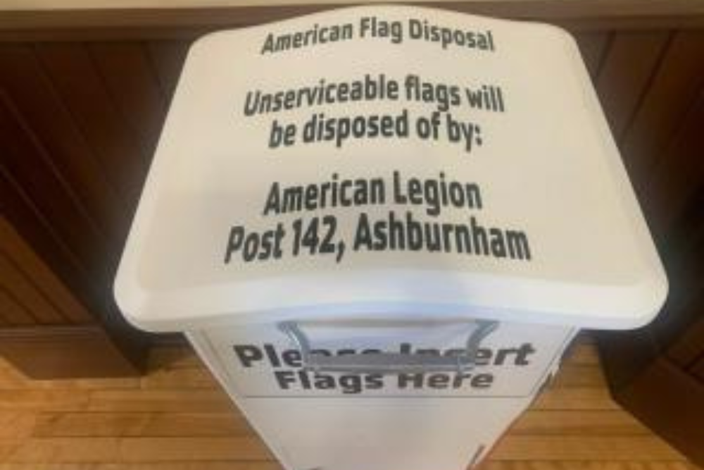 American Flag Disposal - Bay State News