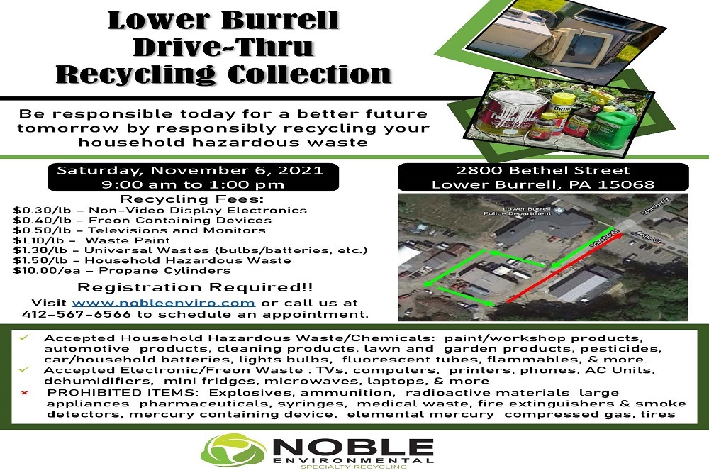 Lower Burrell Drive-Thru Recycling Collection - Westmoreland Review